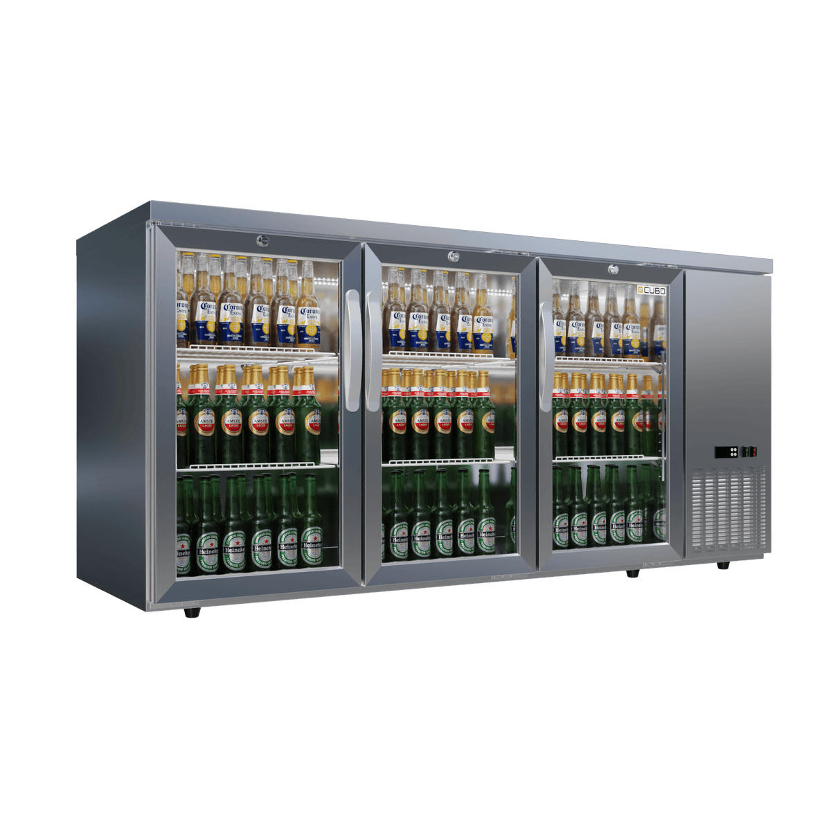 3-Door Bar Fridges | Ultimate Storage for High-Volume Beverage Service ...