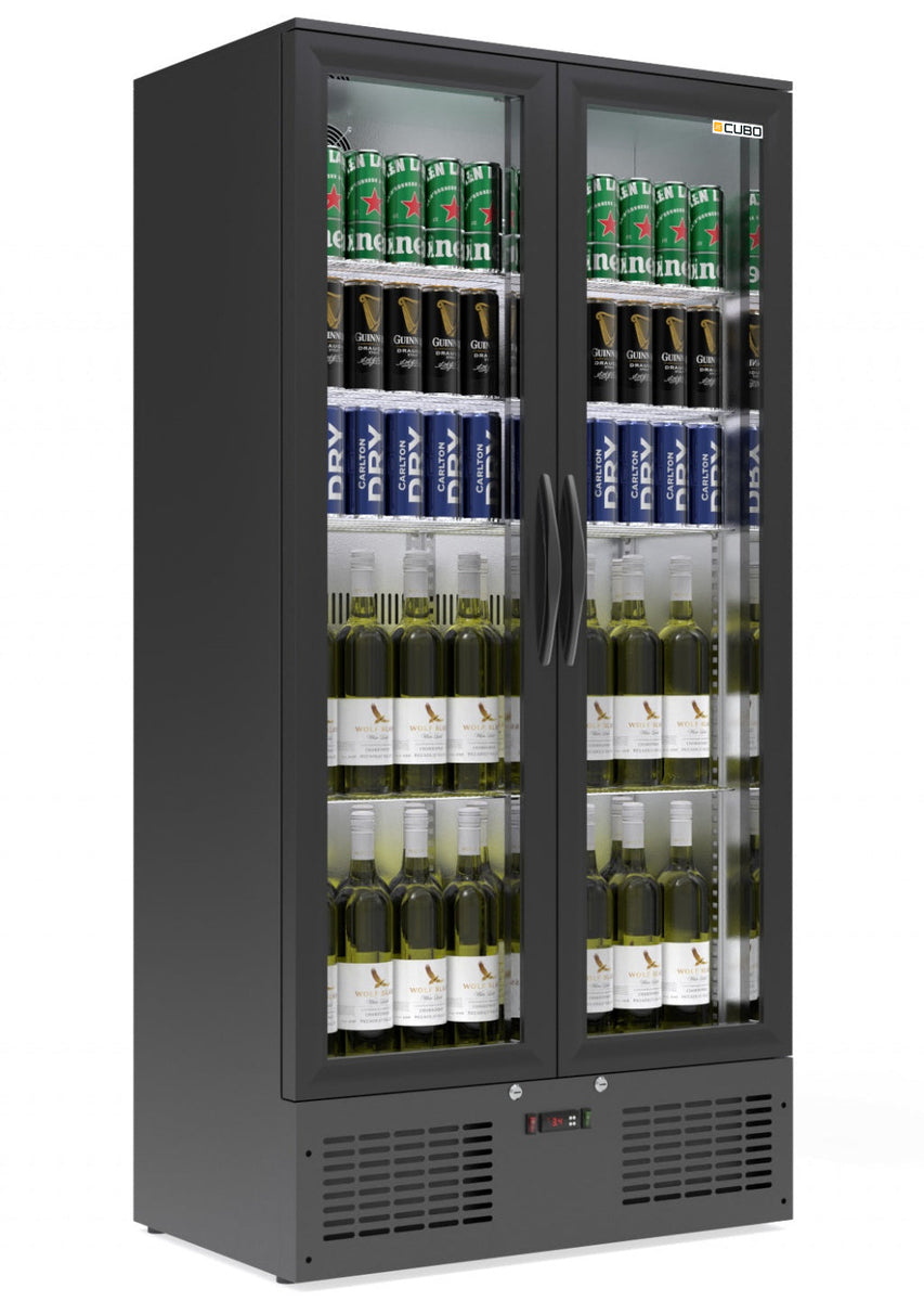 2-Door Upright Bar Fridges | High Capacity Beverage Cooling for ...
