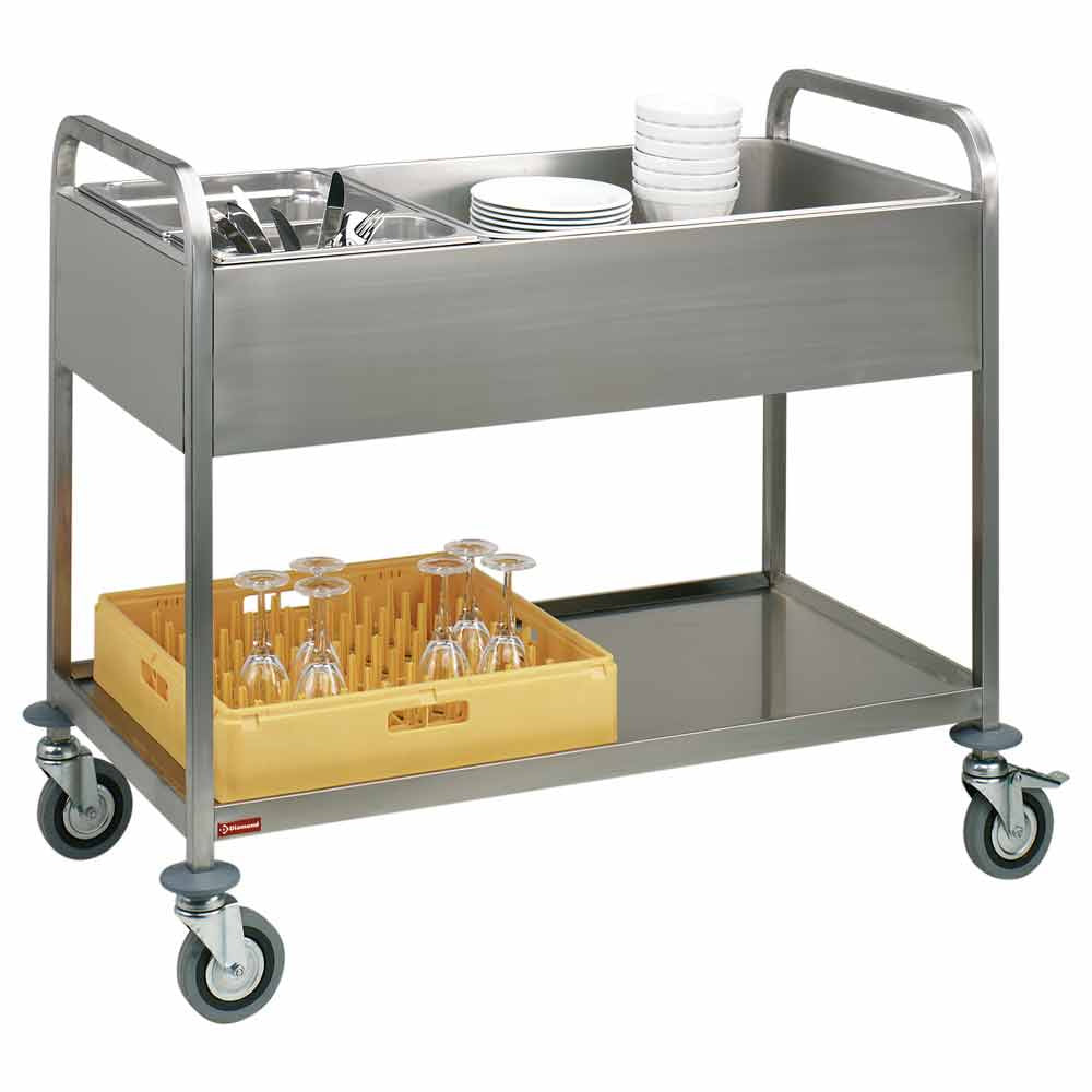 Diamond Dressing carriage stainless steel, 3x GN 1/1, lower shelf - CDS ...