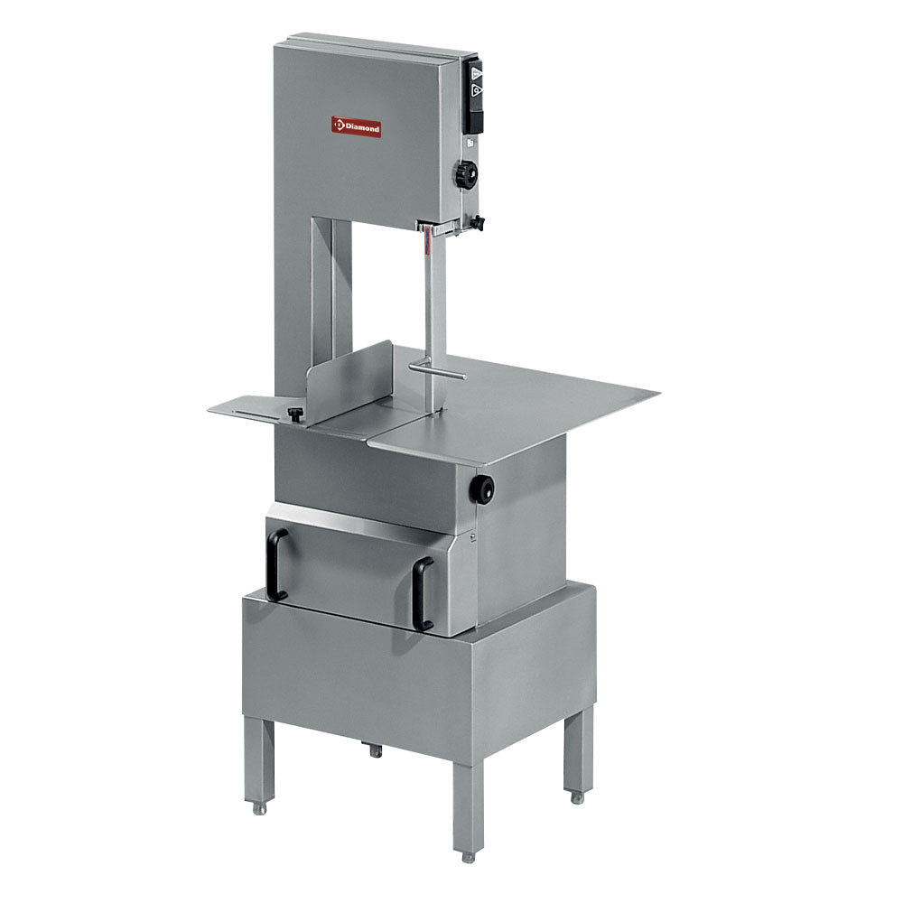 Diamond Floor standing stainless steel band saw, 2400 mm, 700 turns/min ...