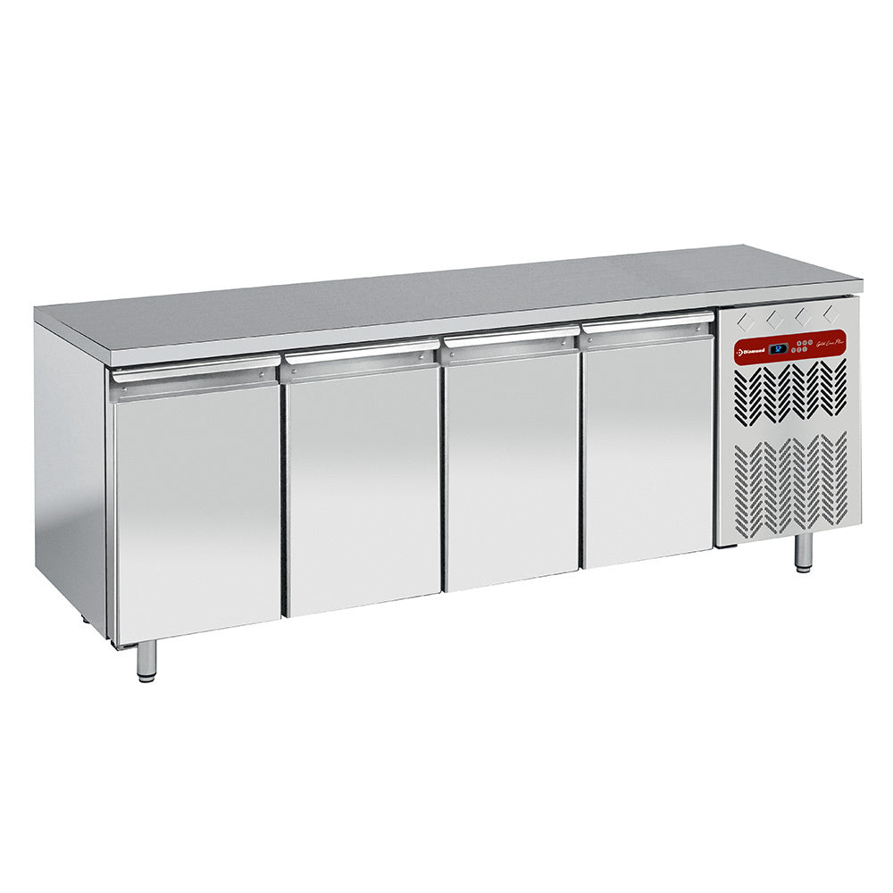 Diamond Ventilated freezing table, 4 doors GN 1/1 - TG4B/H-R2 | Cubo ...