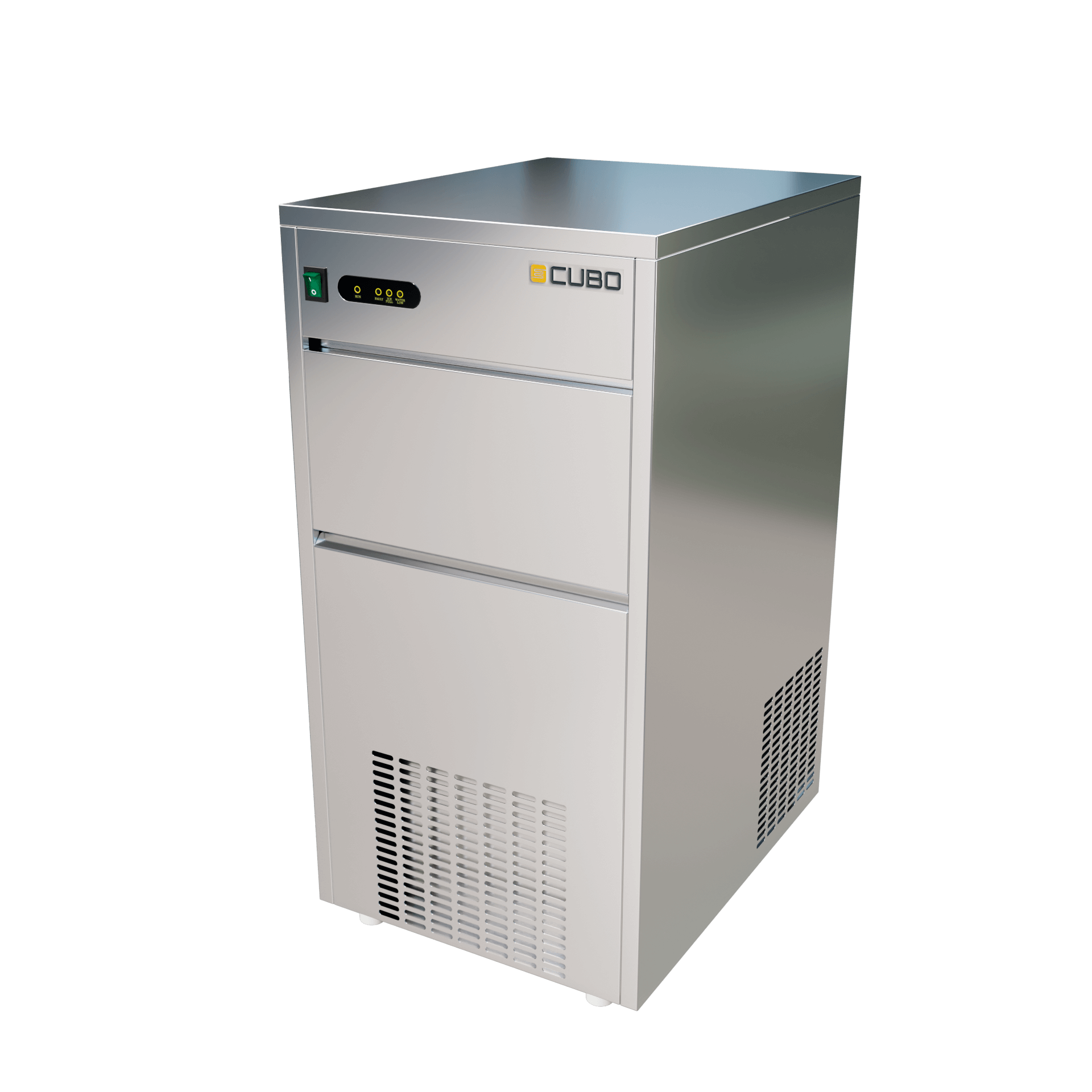 CUBO Ijsblokjesmachine Bullet-type 50 kg/24u – 13 kg Opslag – RVS Hore ...