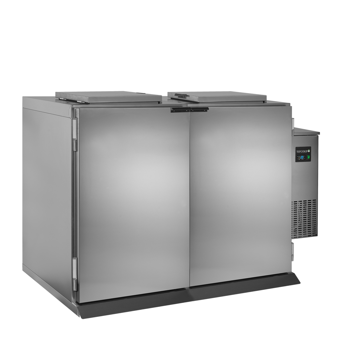 TEFCOLD Waste cooler - 2 Doors - Stainless Steel - Compatible with 120 ...